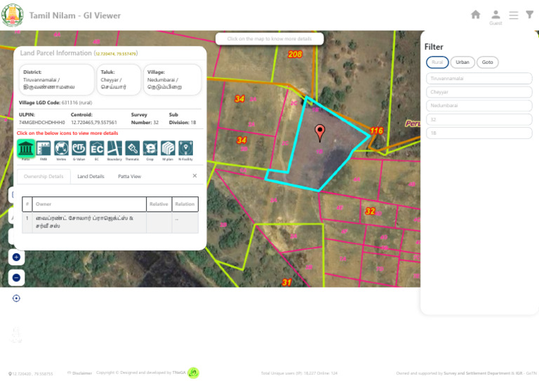 Tamil Nilam GI Viewer Overview | PDF