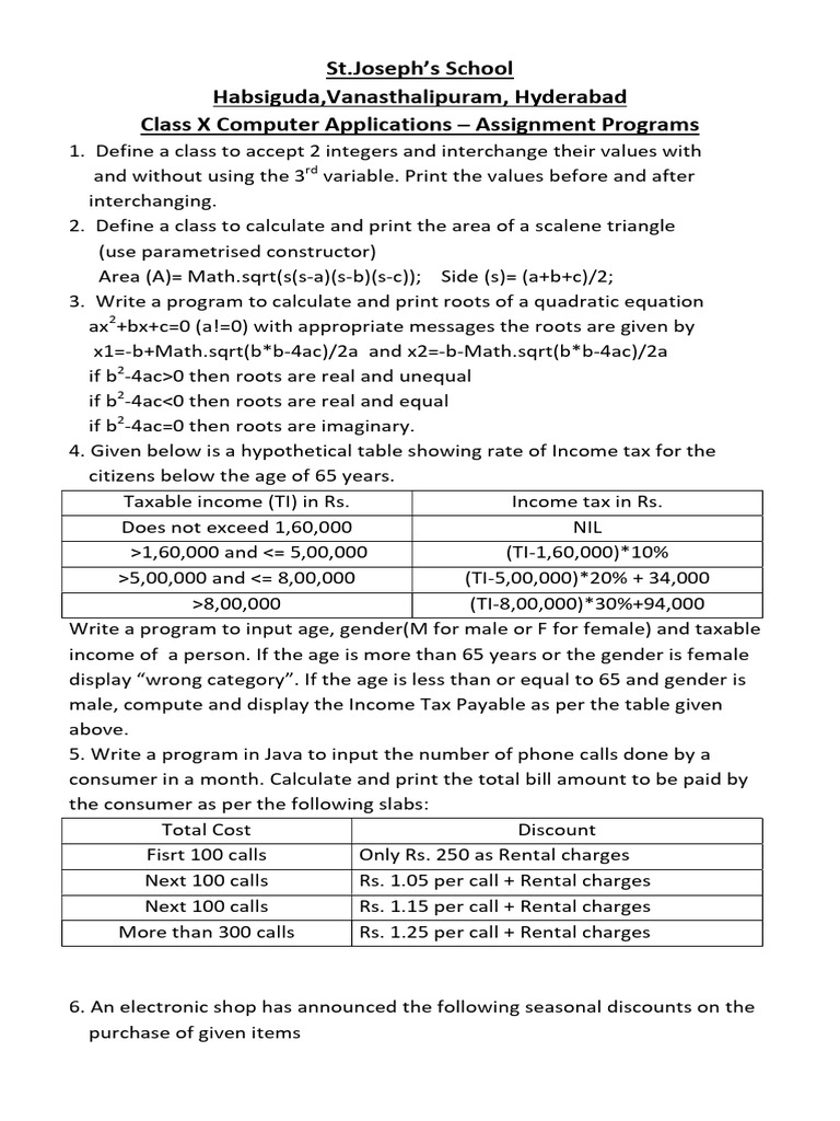 Cls 10 Project Assignment (2025-2026) | PDF | Matrix (Mathematics) | Square Root
