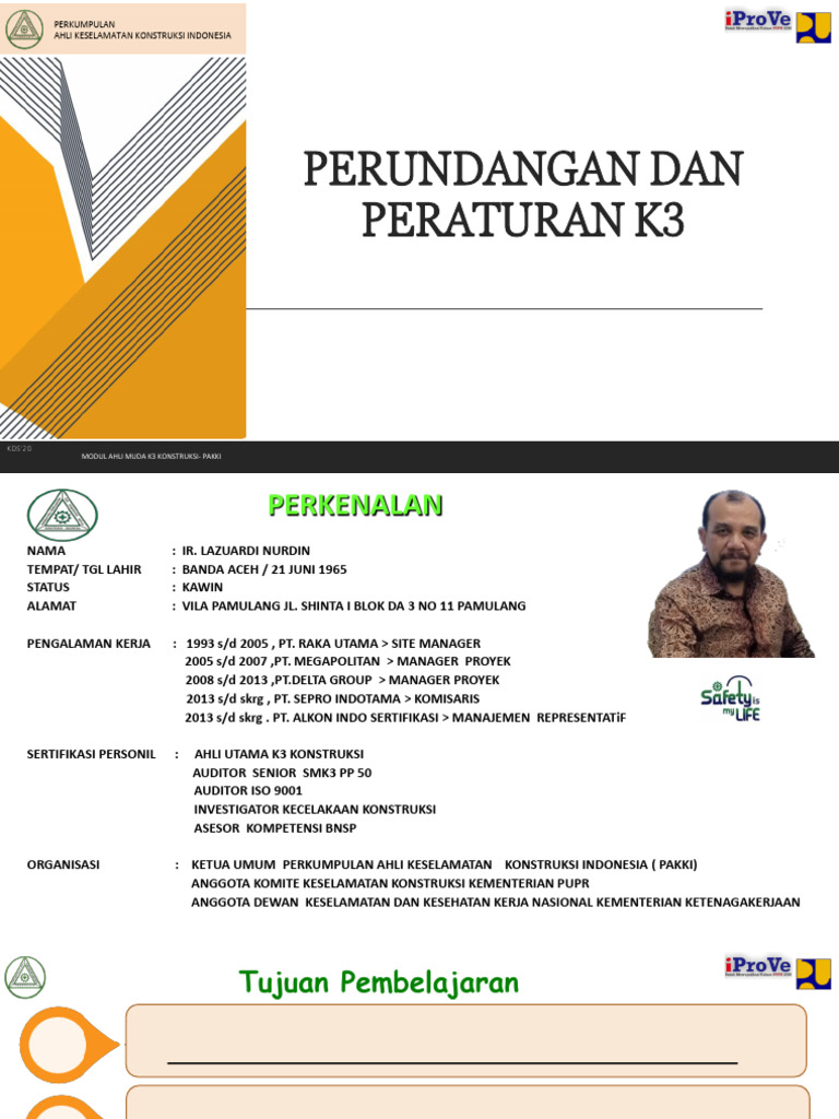 Perundangan Dan Peraturan K3 | PDF