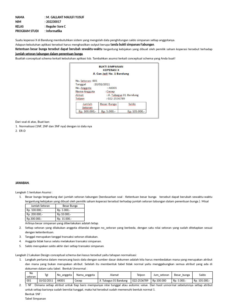 Latihan Basis Data | PDF