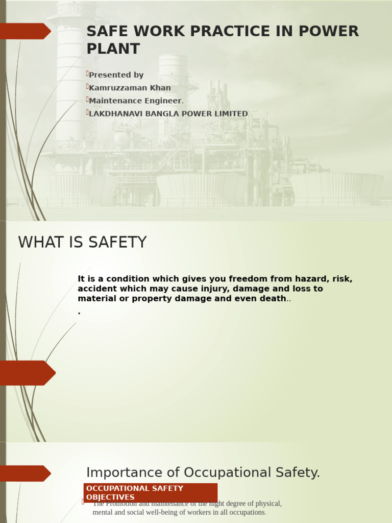 Power Plant Safety Practices Guide | PDF | Risk | Hazards