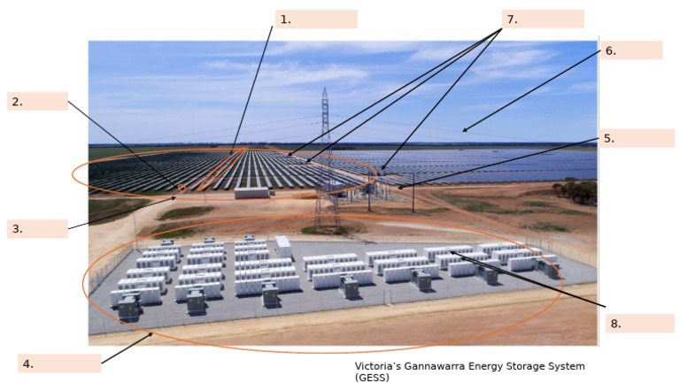 Task 1 Solar BESS Plant Unlabelled | PDF