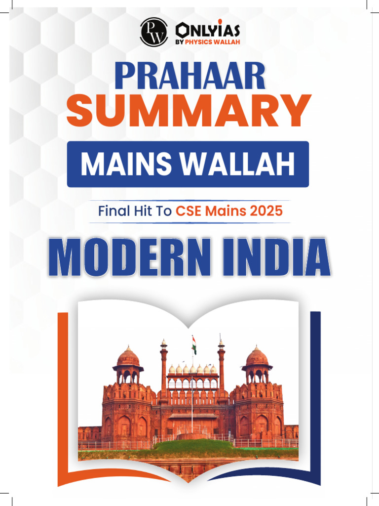 Prahaar Summary: Modern India Insights | PDF | Indian Rebellion Of 1857