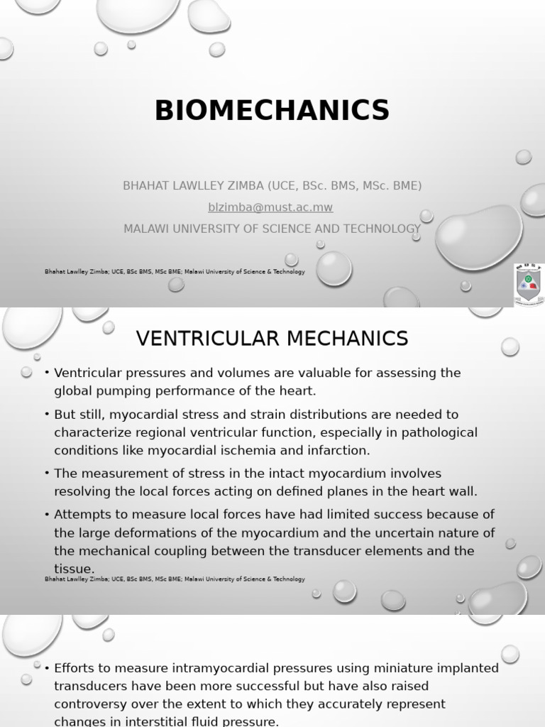 Mechanics of The Circulatory System 2 | PDF | Heart Valve | Ventricle ...