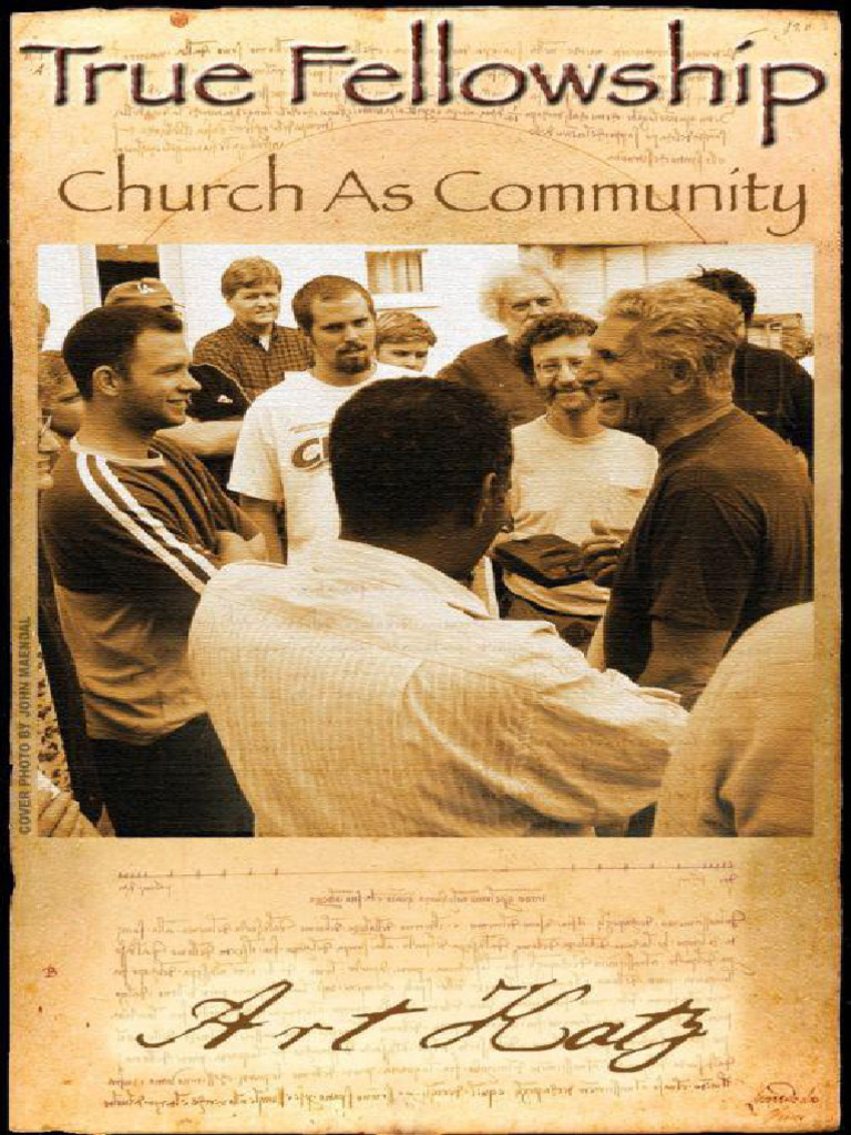True Fellowship: Church Community Insights | PDF | Glory (Religion) | God