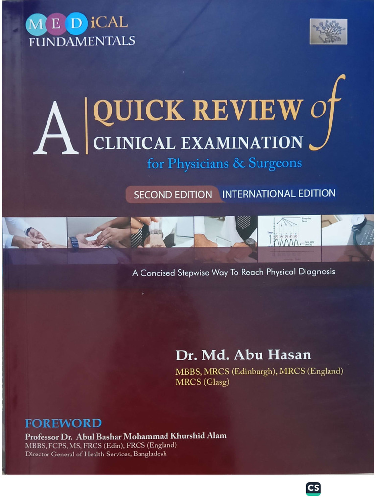 Quick Clinical Examination Review PDF | PDF