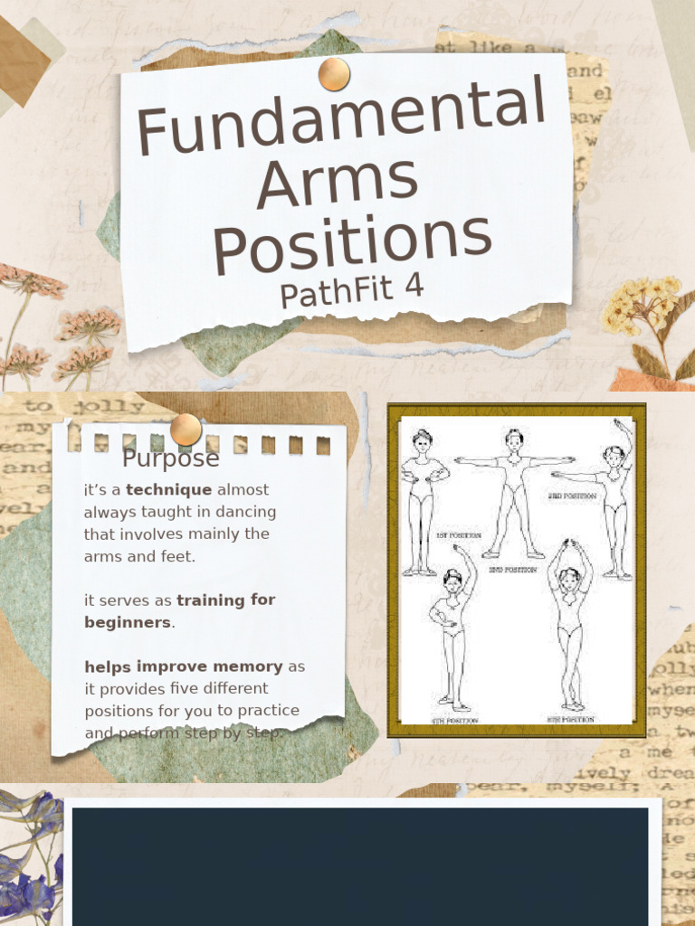 Fundamental Arm Positions in Dance | PDF