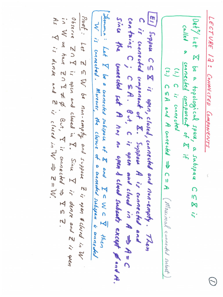 Lecture12 Connected Components Fall2022 | PDF