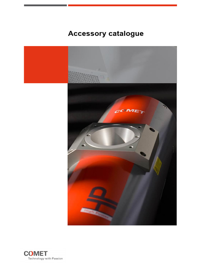Industrial X-Ray Accessories Catalogue | PDF