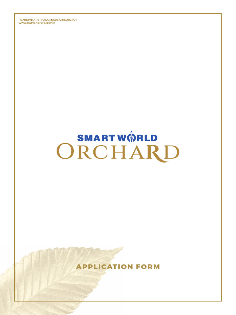Personal Detail Form (Application Form) Orchard | PDF | Taxes | Interest