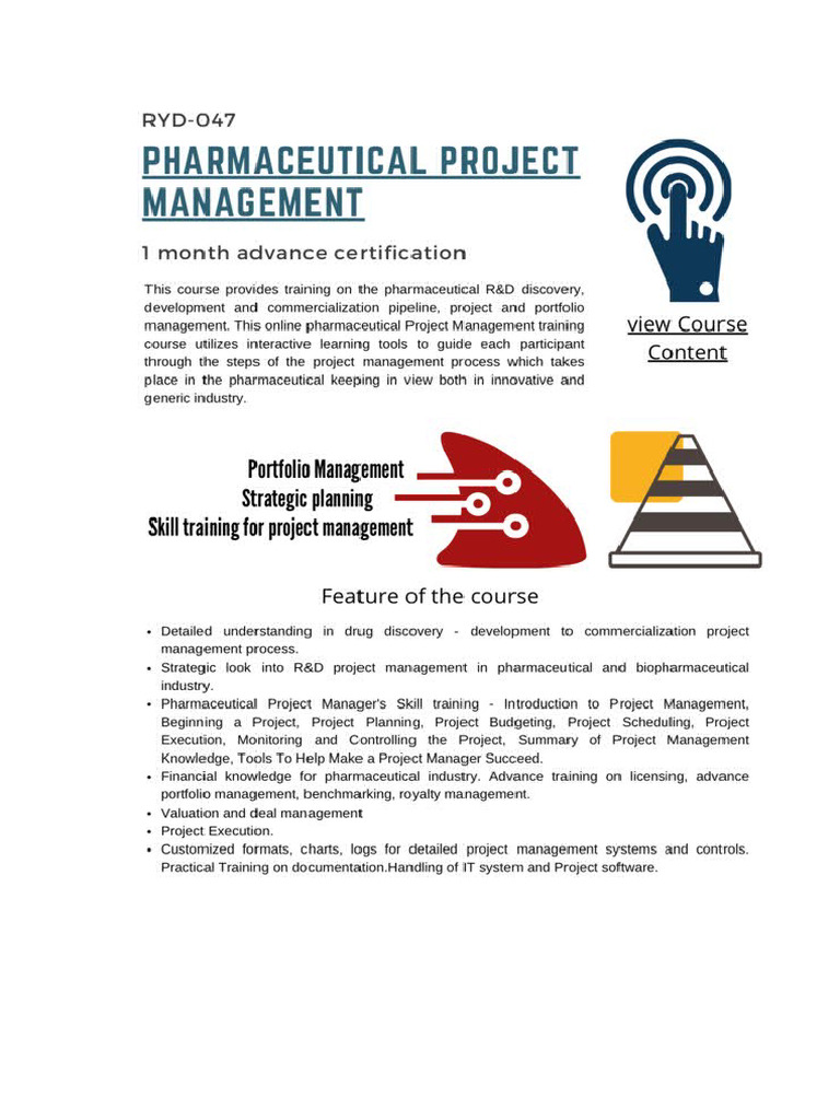 Pharma Project Management | PDF