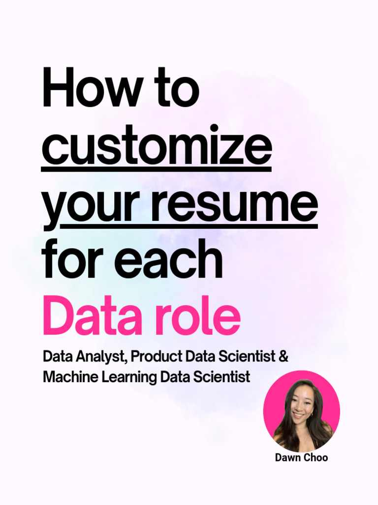 How To Customize Ur Resume | PDF