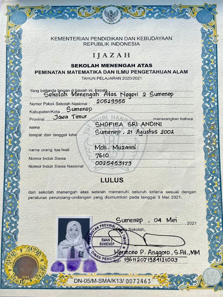 Shofia Sri Andini | PDF