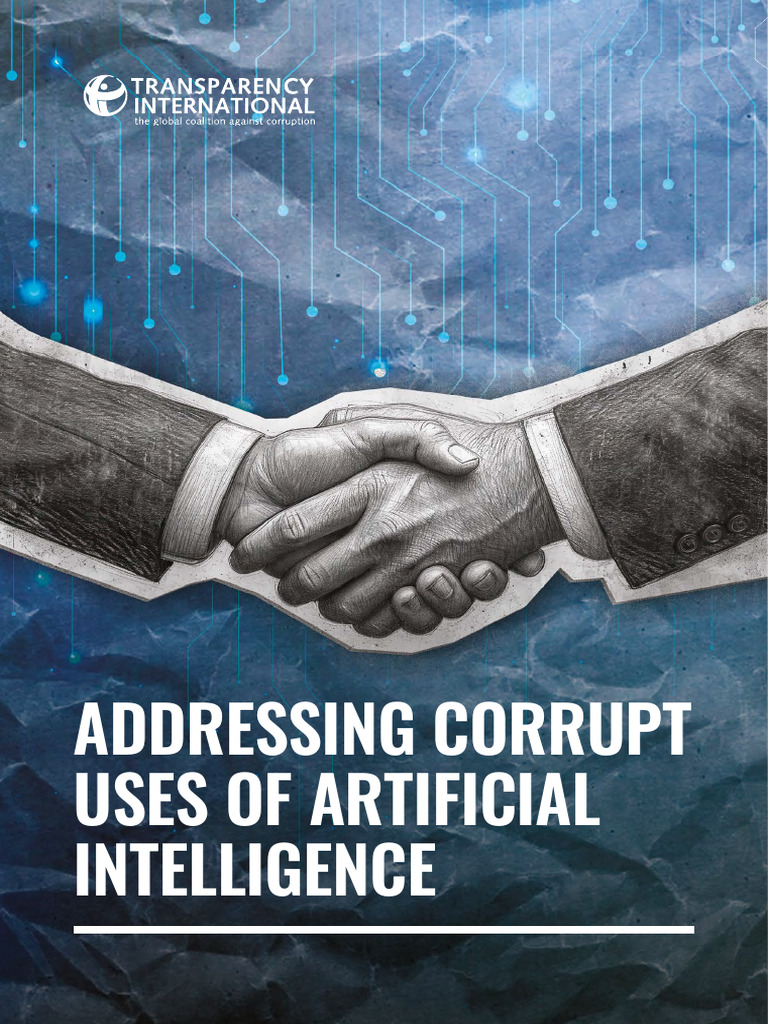 Addressing Corrupt Uses of Artificial Intelligence | PDF | Artificial ...
