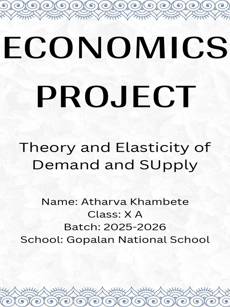 Econ Project | PDF