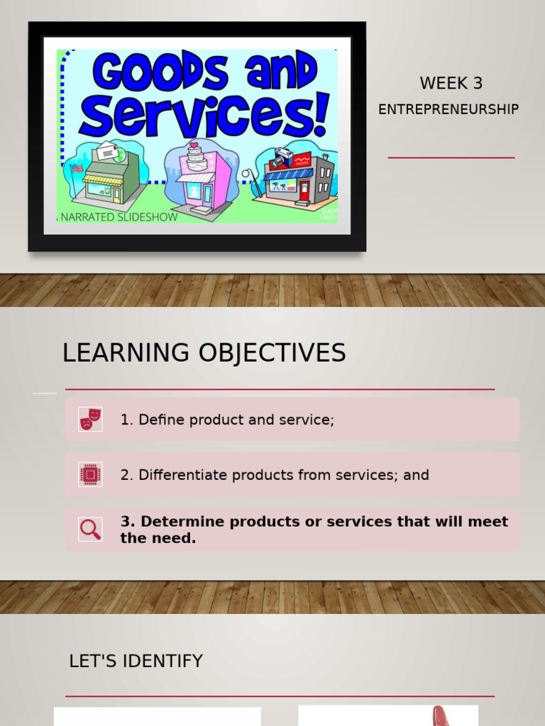 Understanding Products vs. Services | PDF | Marketing | Customer