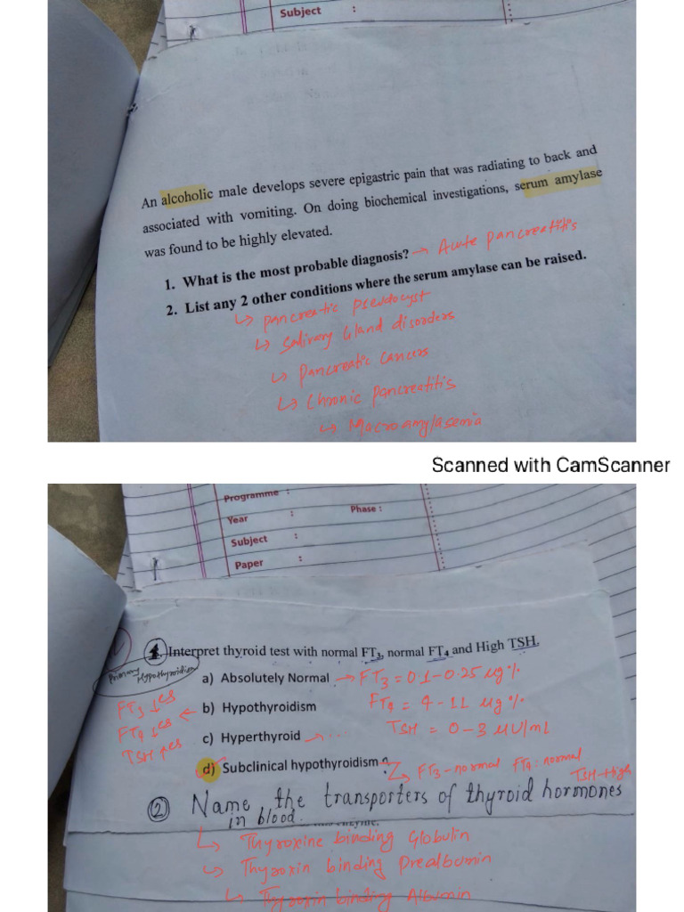 Biochemistry Practical | PDF