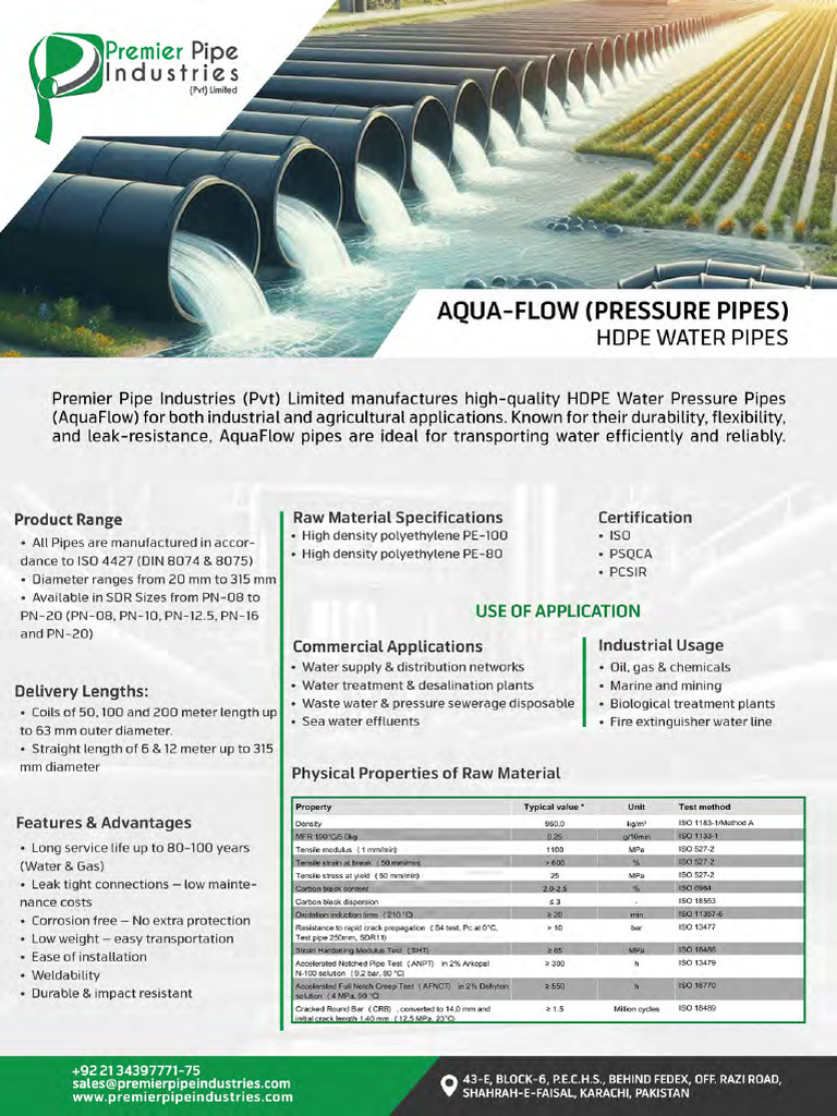 AquaFlow (Water Pipes) | PDF