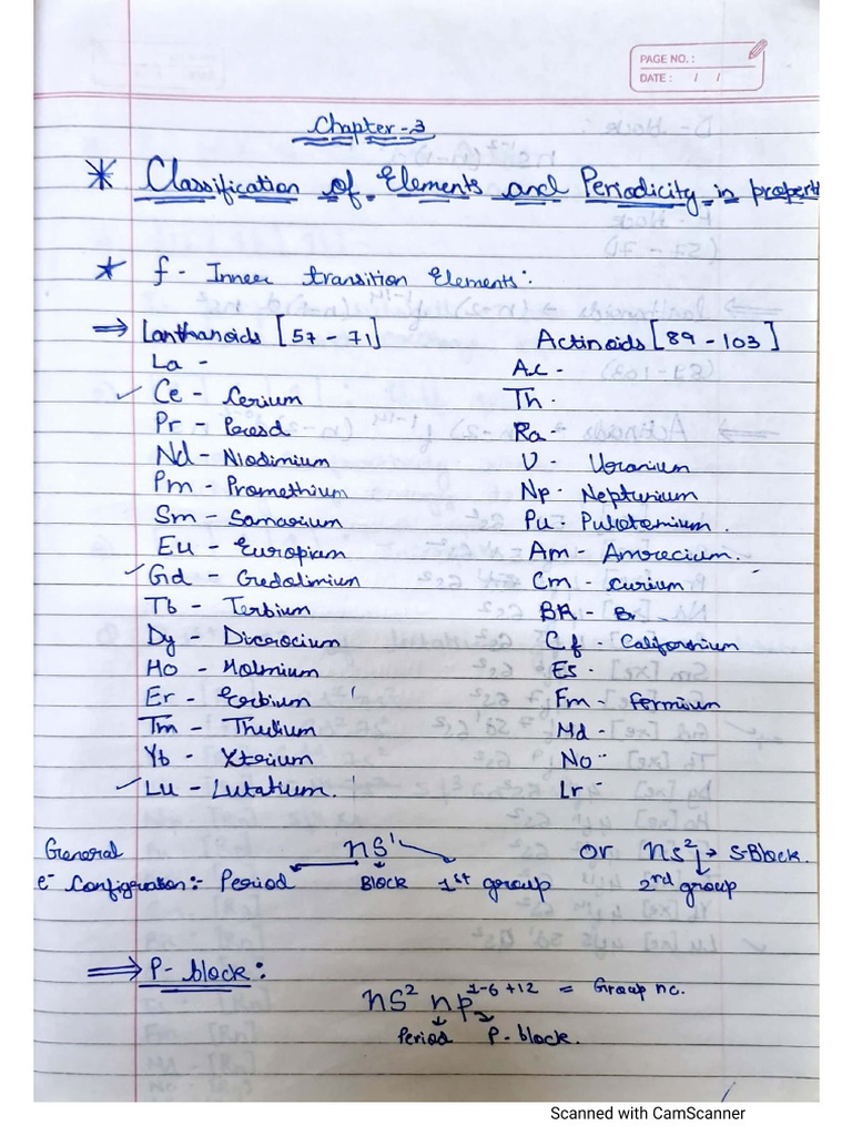 Periodic Table | PDF