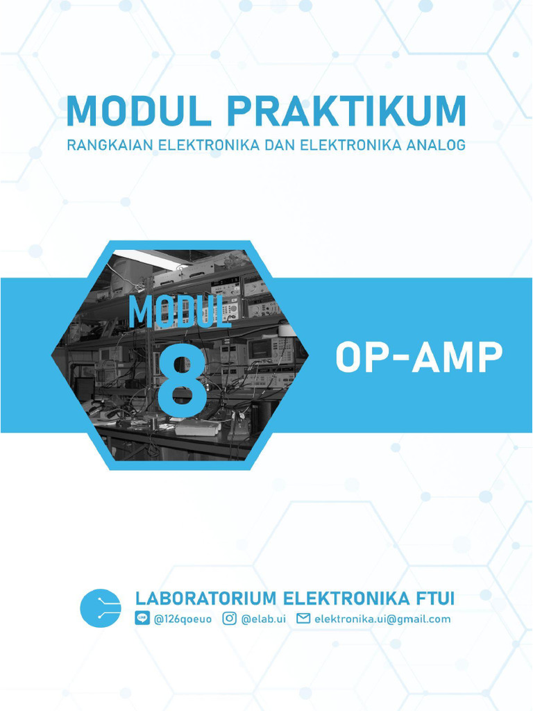Modul 8 - Operational Amplifier (Op-Amp) | PDF