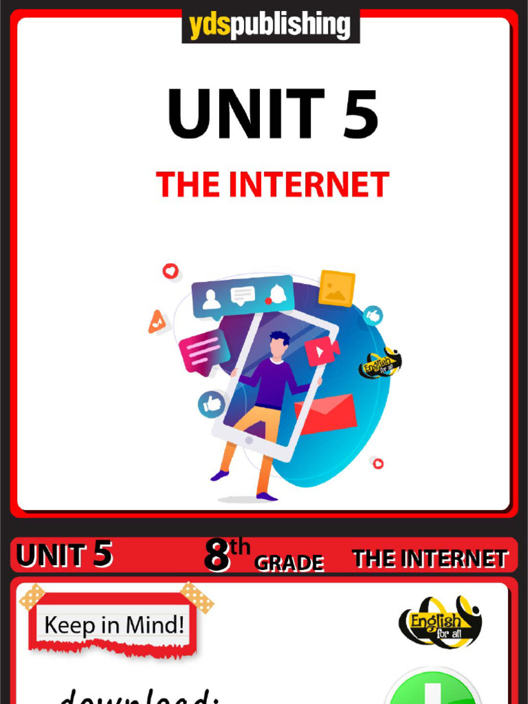 8.sinif Ingilizce Unit 5 The Internet 1 | PDF