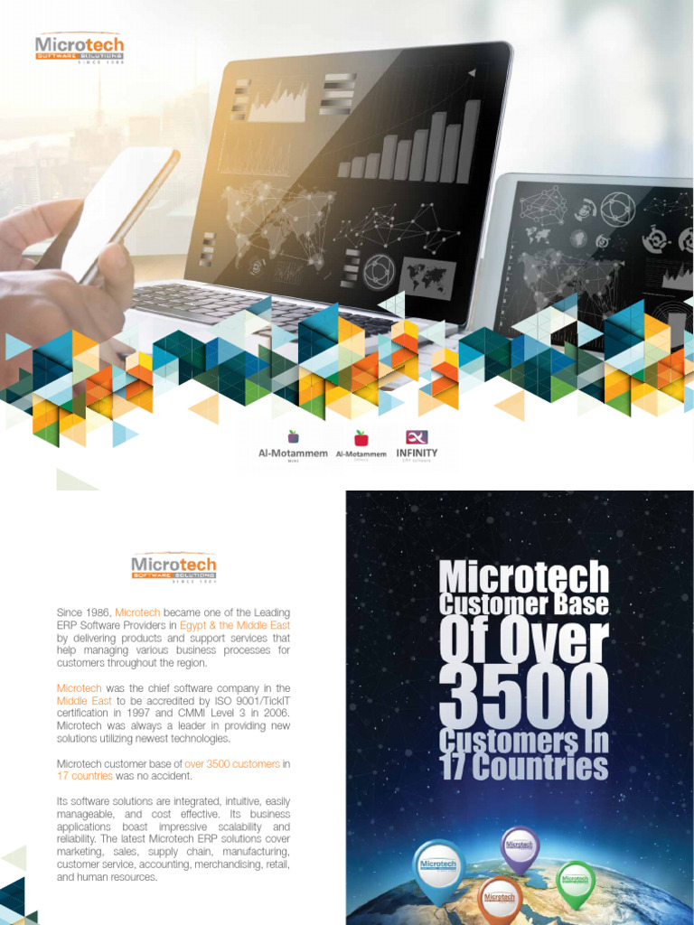 Microtech Company Profile Overview | PDF | Cloud Computing | Enterprise ...