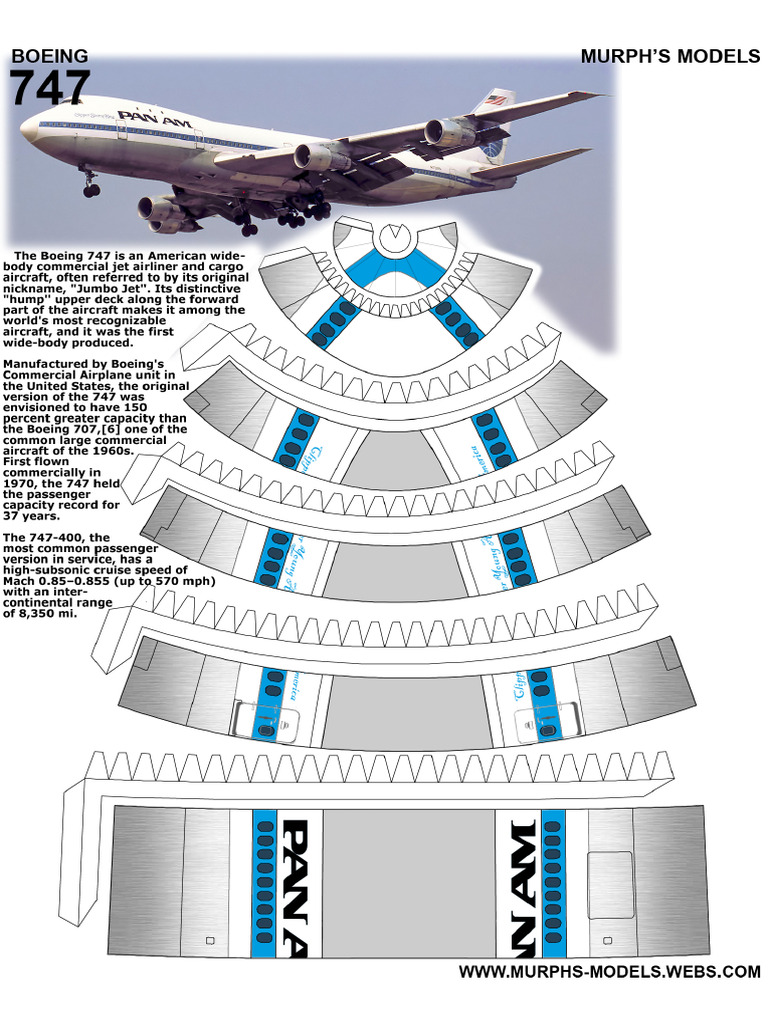 Boeing 747 Pan Am Young America | PDF