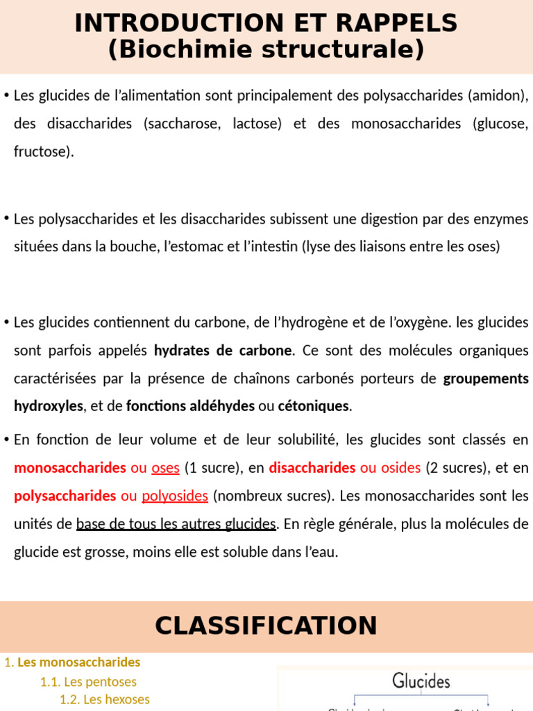 Métabolisme Des Glucides | PDF | Glycolyse | Glucide