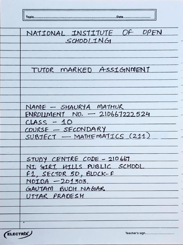 210667222524_Shaurya Mathur_Math TMA | PDF | Mathematics