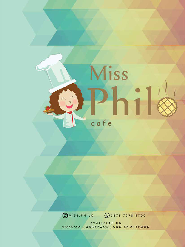 Menu Miss Philo Cafe | PDF