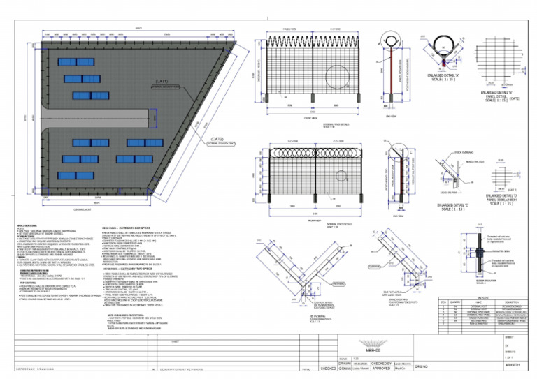 A0 Layout Security Fence Graafwater-A0hsfd1-Updated | PDF