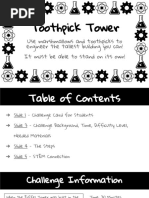 Tallest Paper Tower Challenge | PDF | Tower