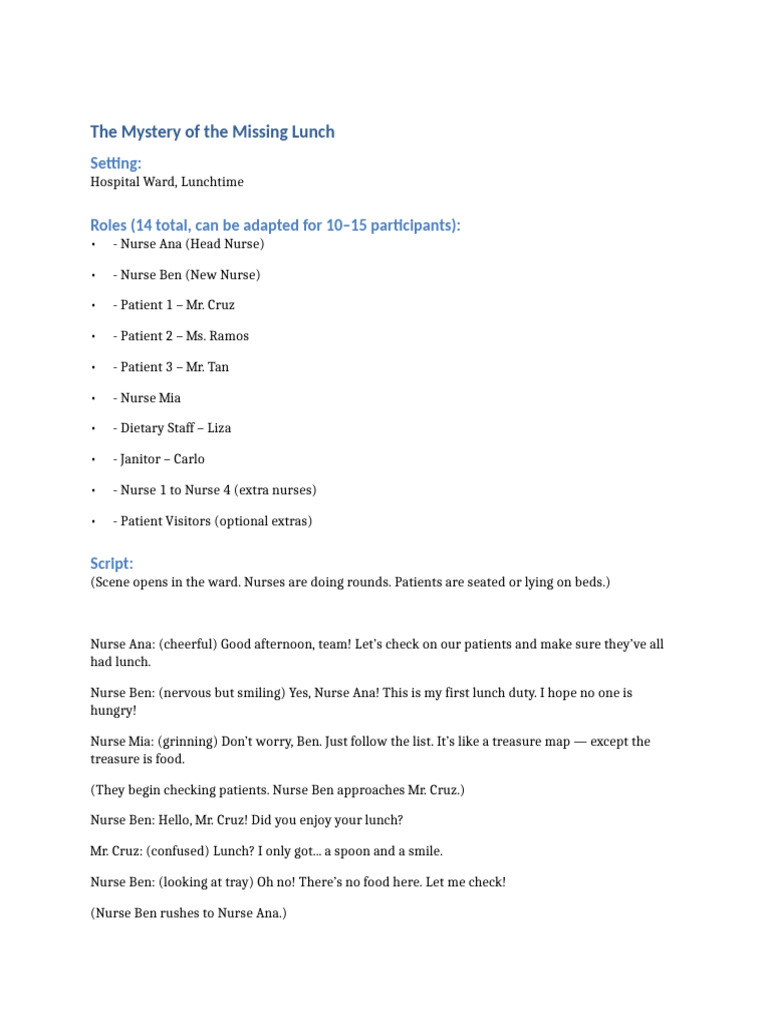 The_Mystery_of_the_Missing_Lunch | PDF