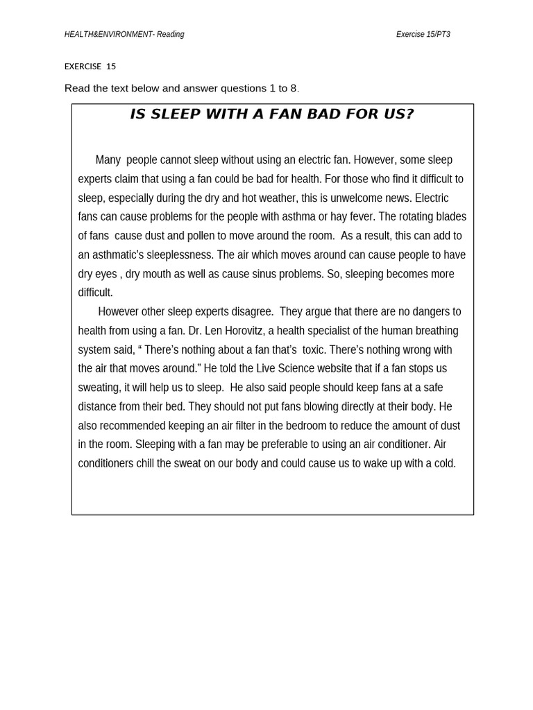 15 - Task 15 - Information Transfer (Sleeping Bad 4 Us) | PDF
