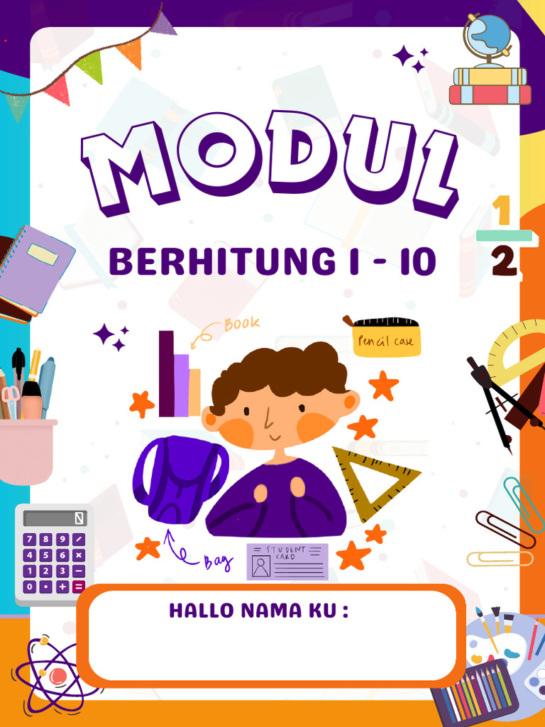 Modul Belajar Angka untuk Anak TK | PDF