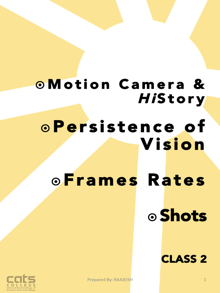 Upload Frames, Shots, Vision | PDF | Frame Rate | Film Frame