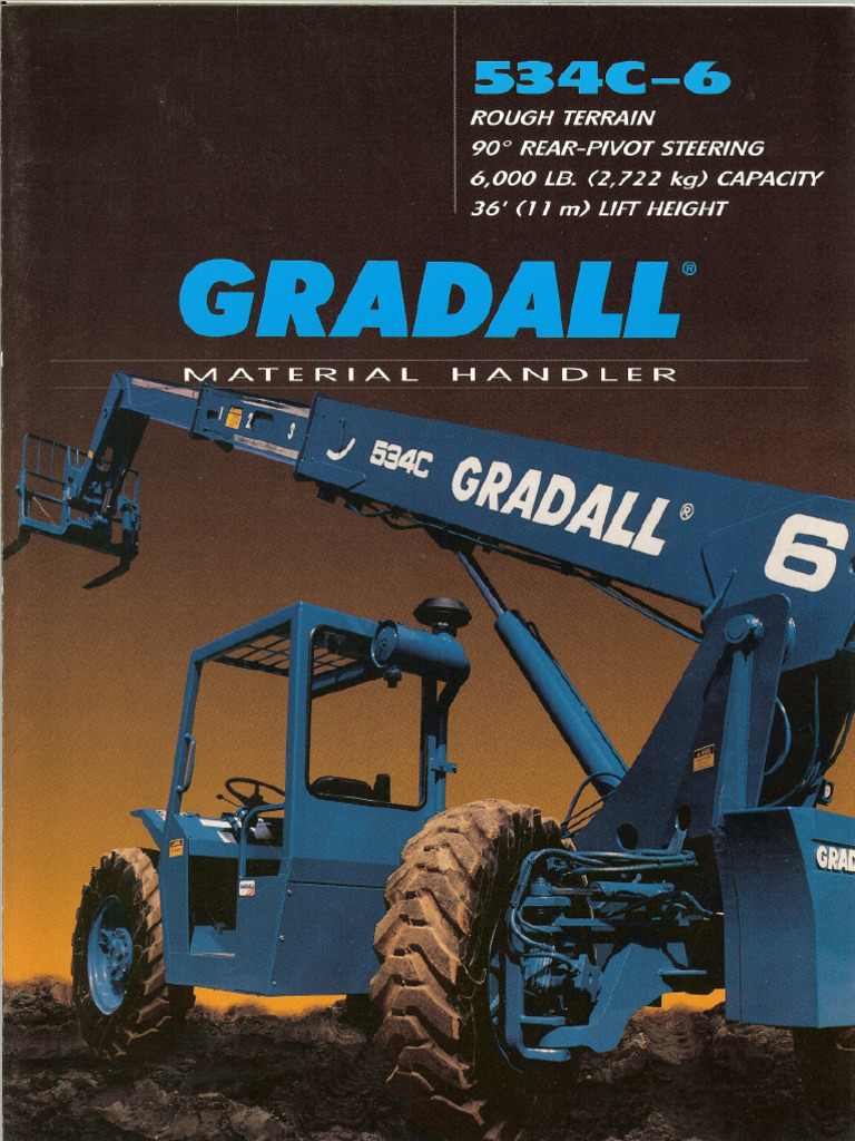 543C-6 Reach Forklift | PDF