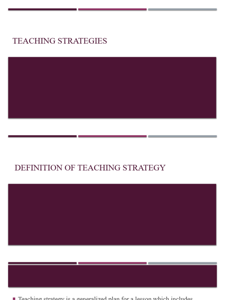 Teaching Strategies | PDF | Learning | Critical Thinking