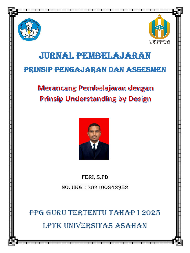Feri - Merancang Pembelajaran Dengan Prinsip Understanding by Design | PDF