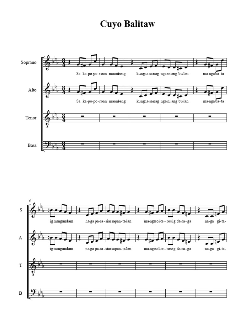 Cuyo Balitaw | PDF