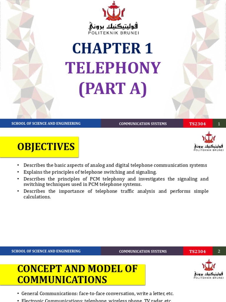 Communication Systems CHAPTER 1 Part A | PDF | Multiplexing | Transmission Medium