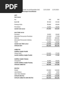 Contoh Kasus Analisa Horizontal Dan Vertikal | PDF