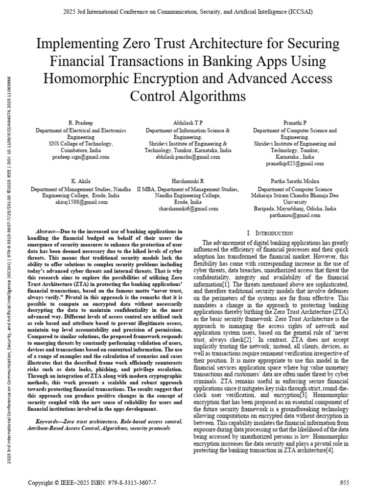5 Implementing Zero Trust Architecture For Securing Financial Transactions in Banking Apps Using ...