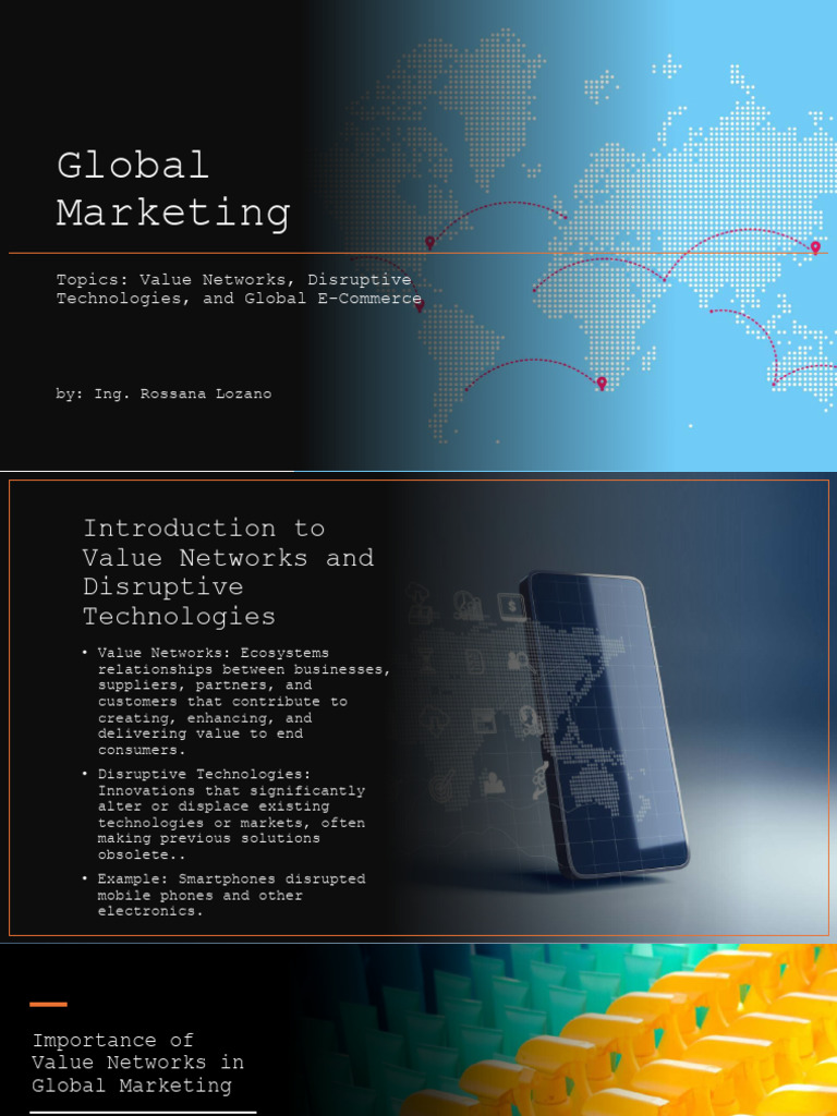 Global Marketing: Value Networks & E-Commerce | PDF | Marketing | E ...