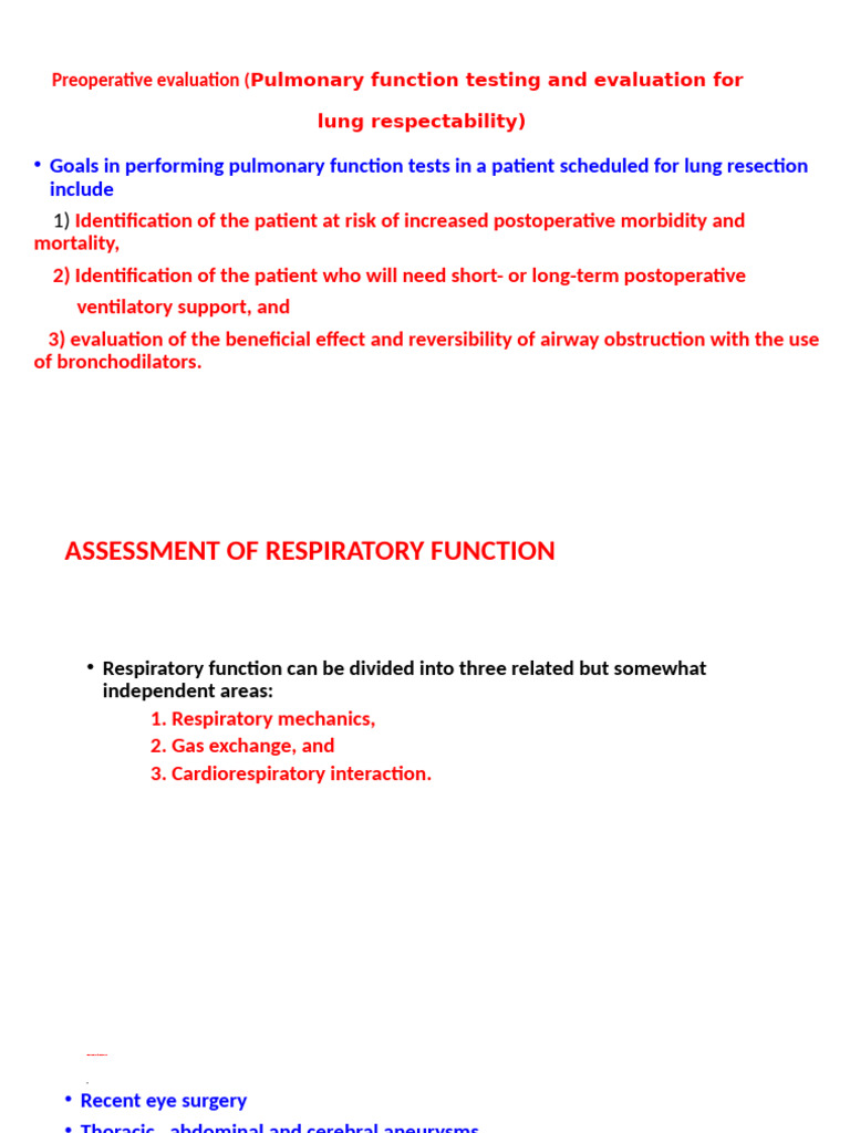 Pulmonary Function Test | PDF | Exhalation | Lung