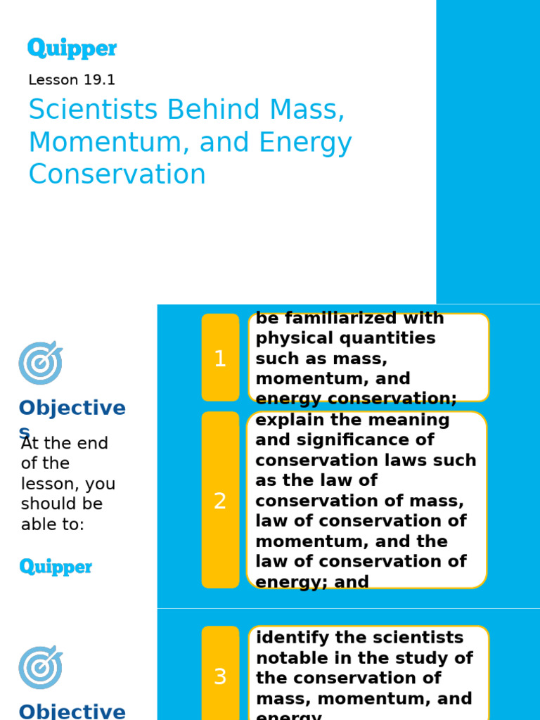 Physical Science SHS 19.1 Scientists Behind Mass Momentum and Energy ...