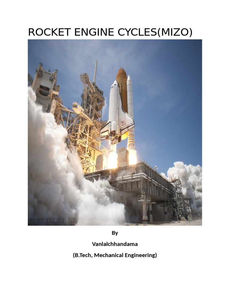 Closed Cycle Rocket Engine Overview | PDF