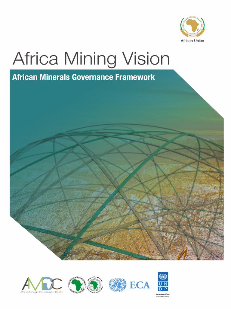 African Vision Minerals Governance Framework | PDF | Governance | Mining