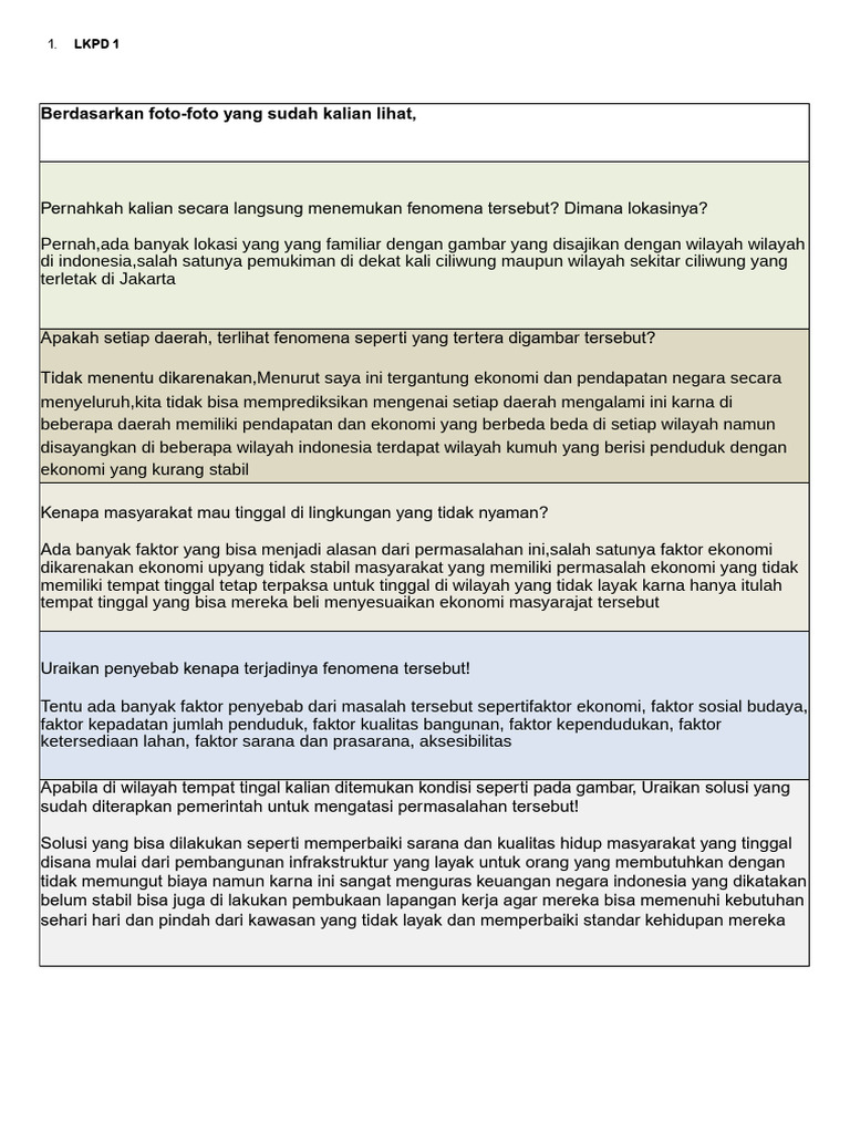 LKPD Kesenjangan Eko Dan Distribusi Pend PDF | PDF