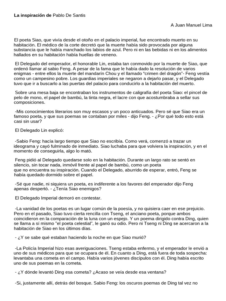 10 La Inspiración P. de Santis | PDF